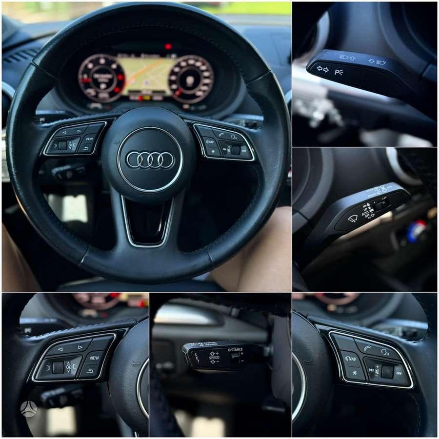 Grey Audi A3 2018 in Kaunas, with an engine capacity of 1.97 L and mileage of 255 thousand km for 13450 €, photo 8 on AUTOMOTO.COM.LV