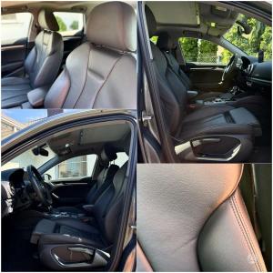 Grey Audi A3 2018 in Kaunas, with an engine capacity of 1.97 L and mileage of 255 thousand km for 13450 €, photo 9 on AUTOMOTO.COM.LV
