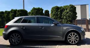 Grey Audi A3 2018 in Kaunas, with an engine capacity of 1.97 L and mileage of 255 thousand km for 13450 €, photo 14 on AUTOMOTO.COM.LV