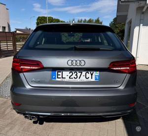 Grey Audi A3 2018 in Kaunas, with an engine capacity of 1.97 L and mileage of 255 thousand km for 13450 €, photo 15 on AUTOMOTO.COM.LV