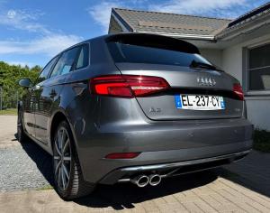 Grey Audi A3 2018 in Kaunas, with an engine capacity of 1.97 L and mileage of 255 thousand km for 13450 €, photo 18 on AUTOMOTO.COM.LV
