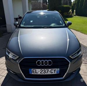 Grey Audi A3 2018 in Kaunas, with an engine capacity of 1.97 L and mileage of 255 thousand km for 13450 €, photo 25 on AUTOMOTO.COM.LV