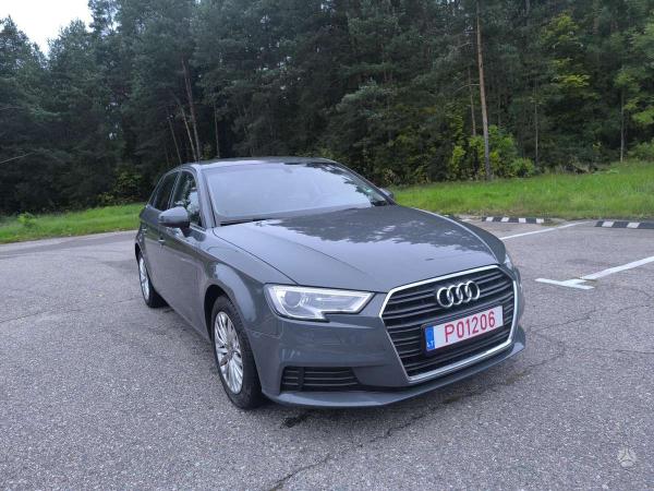 Grey Audi A3 2018 in Vilnius, with an engine capacity of 1.60 L and mileage of 270 thousand km for 9999 €, photo 5 on AUTOMOTO.COM.LV