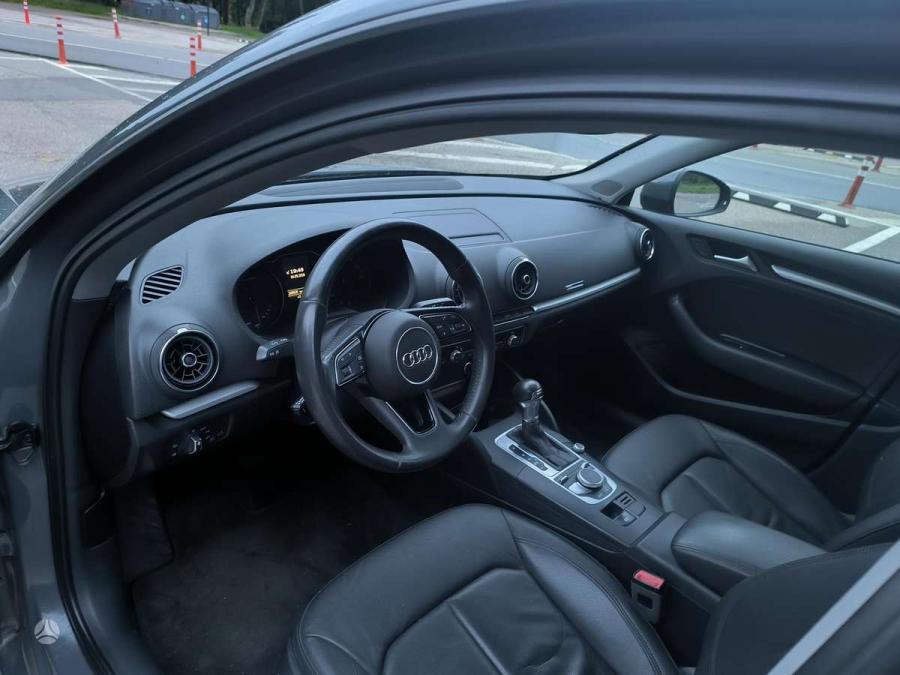 Pelēks Audi A3 2018 Viļņa, ar dzinēja tilpumu 1.60 L un nobraukumu 270 tūkst. km par 9999 €, foto 17 vietnē AUTOMOTO.COM.LV