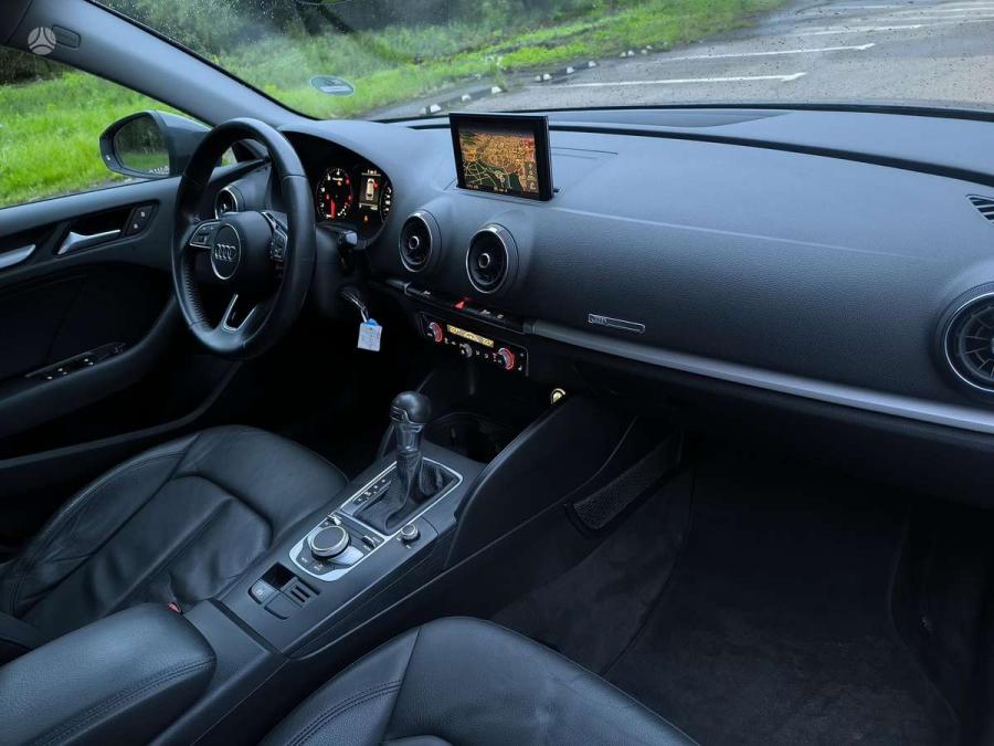 Pelēks Audi A3 2018 Viļņa, ar dzinēja tilpumu 1.60 L un nobraukumu 270 tūkst. km par 9999 €, foto 31 vietnē AUTOMOTO.COM.LV