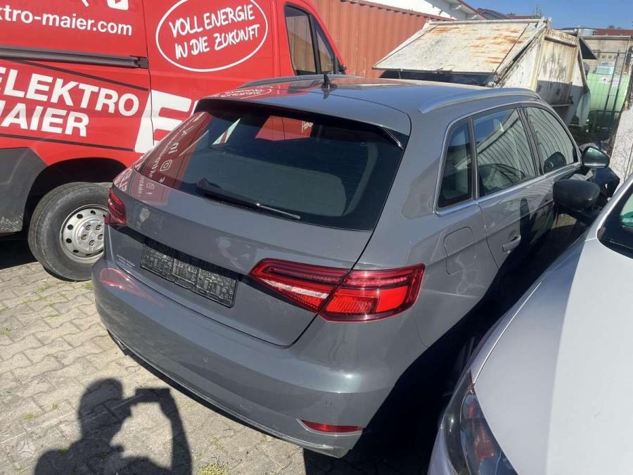Grey Audi A3 2019 in Marijampole, with an engine capacity of 1.50 L and mileage of 60 thousand km for 9600 €, photo 4 on AUTOMOTO.COM.LV