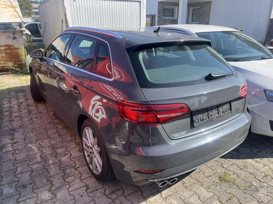 Grey Audi A3 2019 in Marijampole, with an engine capacity of 1.50 L and mileage of 60 thousand km for 9600 €, photo 5 on AUTOMOTO.COM.LV