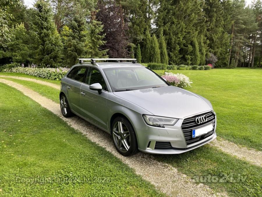 Grey Audi A3 2019 in Tallinn, with an engine capacity of 2.00 L and mileage of 88 thousand km for 17999 €, photo 1 on AUTOMOTO.COM.LV
