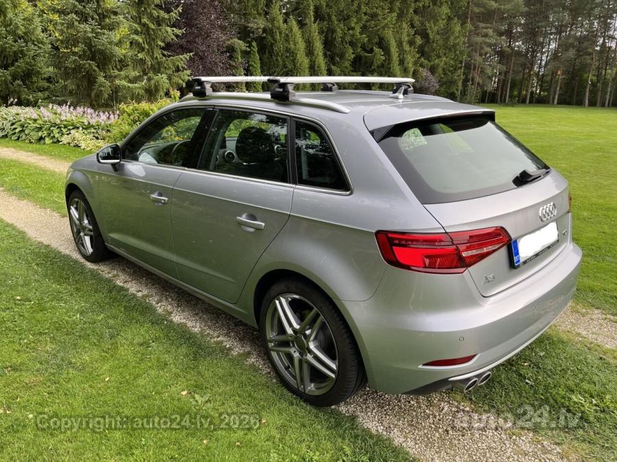 Grey Audi A3 2019 in Tallinn, with an engine capacity of 2.00 L and mileage of 88 thousand km for 17999 €, photo 6 on AUTOMOTO.COM.LV
