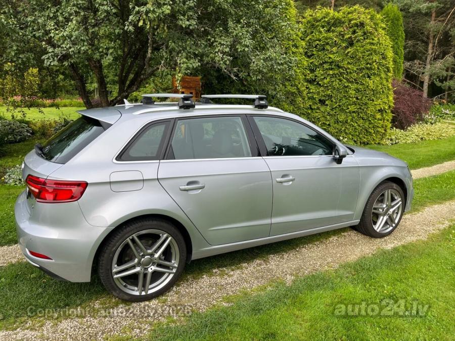 Grey Audi A3 2019 in Tallinn, with an engine capacity of 2.00 L and mileage of 88 thousand km for 17999 €, photo 7 on AUTOMOTO.COM.LV