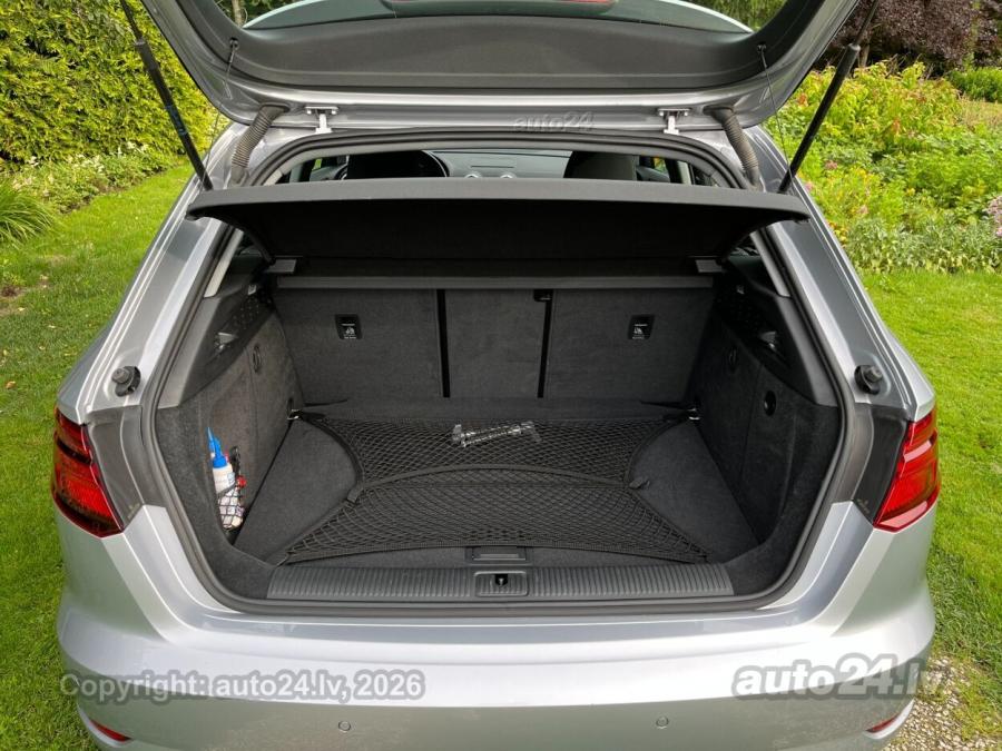 Grey Audi A3 2019 in Tallinn, with an engine capacity of 2.00 L and mileage of 88 thousand km for 17999 €, photo 12 on AUTOMOTO.COM.LV