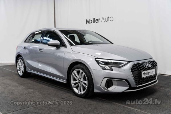 Grey Audi A3 2021 in Tallinn, with an engine capacity of 1.50 L and mileage of 86 thousand km for 24500 €, photo 3 on AUTOMOTO.COM.LV