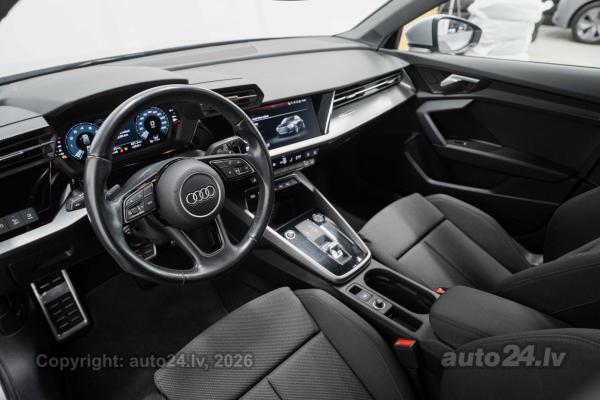 Grey Audi A3 2021 in Tallinn, with an engine capacity of 1.50 L and mileage of 86 thousand km for 24500 €, photo 8 on AUTOMOTO.COM.LV