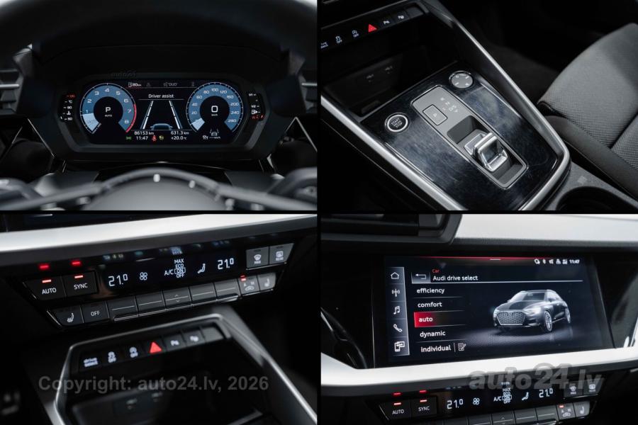 Серый Ауди А3 2021 в Таллин, объемом двигателя 1.50 л и пробегом 86 тыс. км за 24500 €, фото 14 на AUTOMOTO.COM.LV