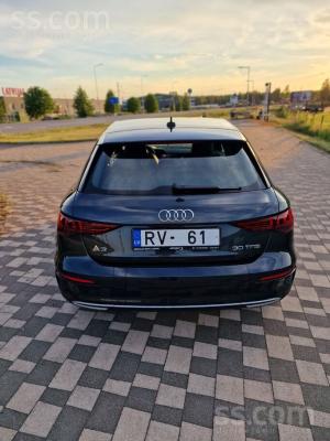Grey Audi A3 2021 in Jelgava, with an engine capacity of 1.00 L and mileage of 89 thousand km for 19500 €, photo 7 on AUTOMOTO.COM.LV