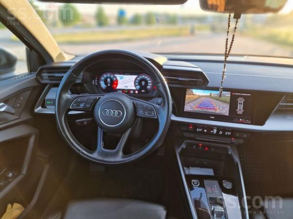 Pelēks Audi A3 2021 Jelgava, ar dzinēja tilpumu 1.00 L un nobraukumu 89 tūkst. km par 19500 €, foto 9 vietnē AUTOMOTO.COM.LV