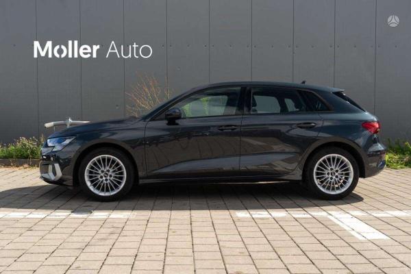 Pelēks Audi A3 2022 Viļņa, ar dzinēja tilpumu 1.50 L un nobraukumu 104 tūkst. km par 20800 €, foto 3 vietnē AUTOMOTO.COM.LV