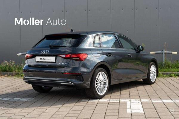Pelēks Audi A3 2022 Viļņa, ar dzinēja tilpumu 1.50 L un nobraukumu 104 tūkst. km par 20800 €, foto 7 vietnē AUTOMOTO.COM.LV