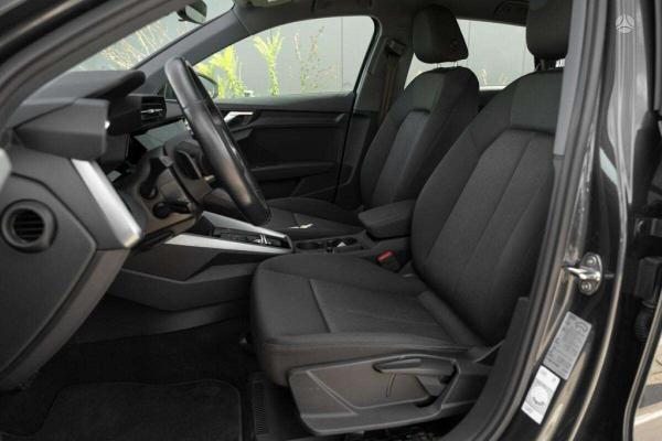 Pelēks Audi A3 2022 Viļņa, ar dzinēja tilpumu 1.50 L un nobraukumu 104 tūkst. km par 20800 €, foto 9 vietnē AUTOMOTO.COM.LV