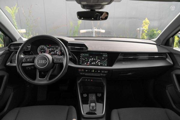Pelēks Audi A3 2022 Viļņa, ar dzinēja tilpumu 1.50 L un nobraukumu 104 tūkst. km par 20800 €, foto 11 vietnē AUTOMOTO.COM.LV