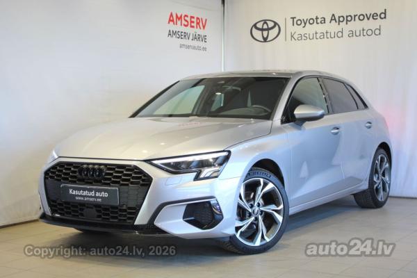 Pelēks Audi A3 2023 Tallina, ar dzinēja tilpumu 1.00 L un nobraukumu 41 tūkst. km par 25990 €, foto 1 vietnē AUTOMOTO.COM.LV