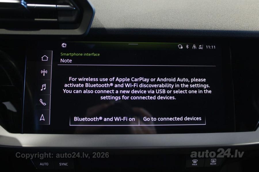 Серый Ауди А3 2023 в Таллин, объемом двигателя 1.00 л и пробегом 41 тыс. км за 25990 €, фото 20 на AUTOMOTO.COM.LV