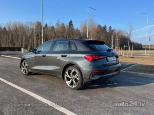 Grey Audi A3 2024 in Tallinn, with an engine capacity of 1.00 L and mileage of 39 thousand km for 27000 €, photo 3 on AUTOMOTO.COM.LV