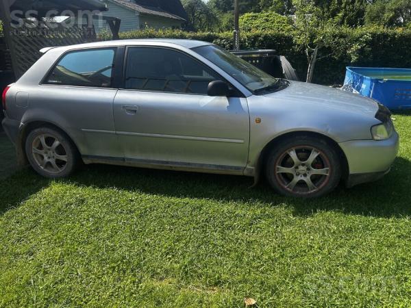Pelēks Audi A3 1998 Jelgava, ar dzinēja tilpumu 1.90 L un nobraukumu 448 tūkst. km par 1350 €, foto 2 vietnē AUTOMOTO.COM.LV