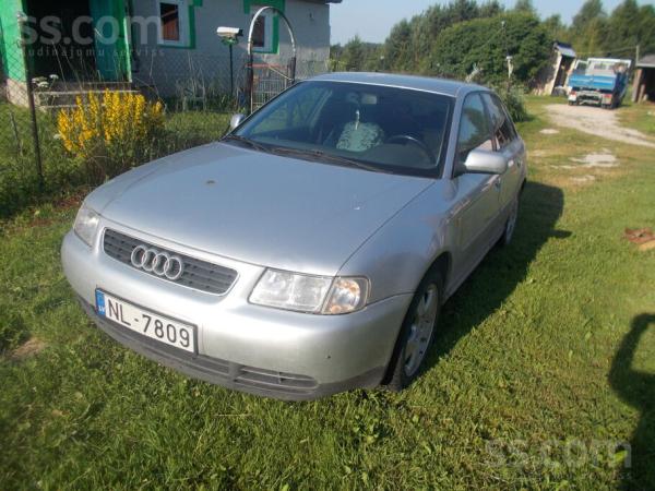 Grey Audi A3 2000 in Gulbene, with an engine capacity of 1.90 L and mileage of 330 thousand km for 1300 €, photo 1 on AUTOMOTO.COM.LV