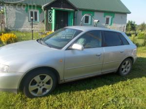 Pelēks Audi A3 2000 Gulbene, ar dzinēja tilpumu 1.90 L un nobraukumu 330 tūkst. km par 1300 €, foto 3 vietnē AUTOMOTO.COM.LV