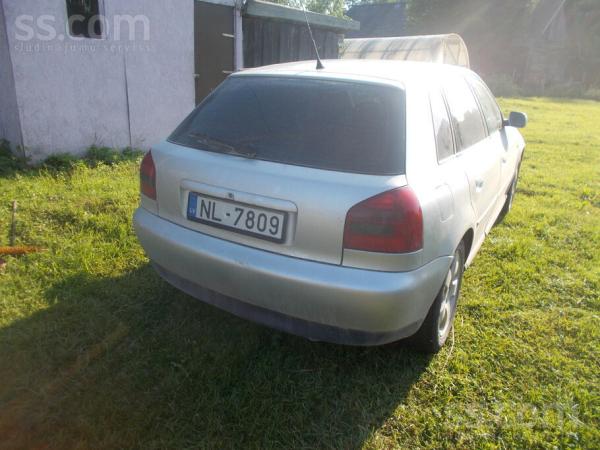 Grey Audi A3 2000 in Gulbene, with an engine capacity of 1.90 L and mileage of 330 thousand km for 1300 €, photo 3 on AUTOMOTO.COM.LV