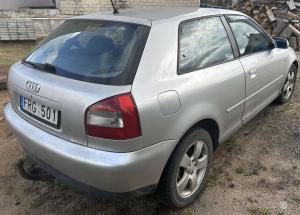 Grey Audi A3 2001 in Varena, with an engine capacity of 1.90 L and mileage of 315 thousand km for 650 €, photo  on AUTOMOTO.COM.LV