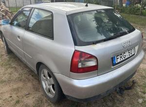 Grey Audi A3 2001 in Varena, with an engine capacity of 1.90 L and mileage of 315 thousand km for 650 €, photo 3 on AUTOMOTO.COM.LV