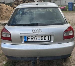 Grey Audi A3 2001 in Varena, with an engine capacity of 1.90 L and mileage of 315 thousand km for 650 €, photo 5 on AUTOMOTO.COM.LV