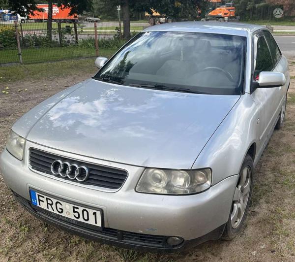 Pelēks Audi A3 2001 Varėna, ar dzinēja tilpumu 1.90 L un nobraukumu 315 tūkst. km par 650 €, foto 5 vietnē AUTOMOTO.COM.LV