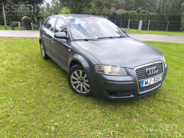 Pelēks Audi A3 2005 Jūrmala, ar dzinēja tilpumu 2.00 L un nobraukumu 386 tūkst. km par 1100 €, foto 1 vietnē AUTOMOTO.COM.LV