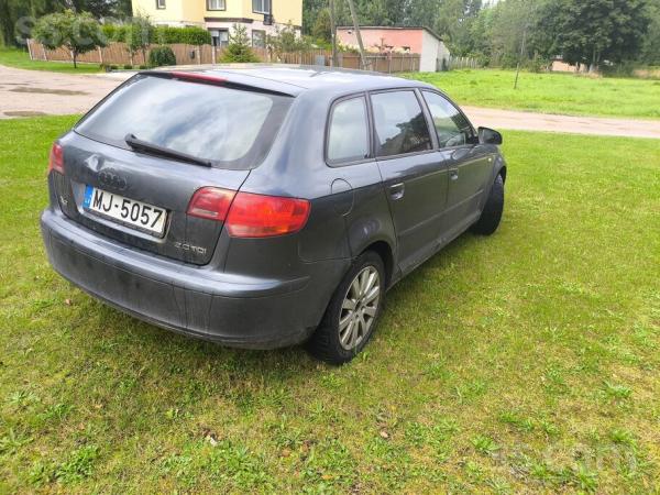 Pelēks Audi A3 2005 Jūrmala, ar dzinēja tilpumu 2.00 L un nobraukumu 386 tūkst. km par 1100 €, foto 3 vietnē AUTOMOTO.COM.LV