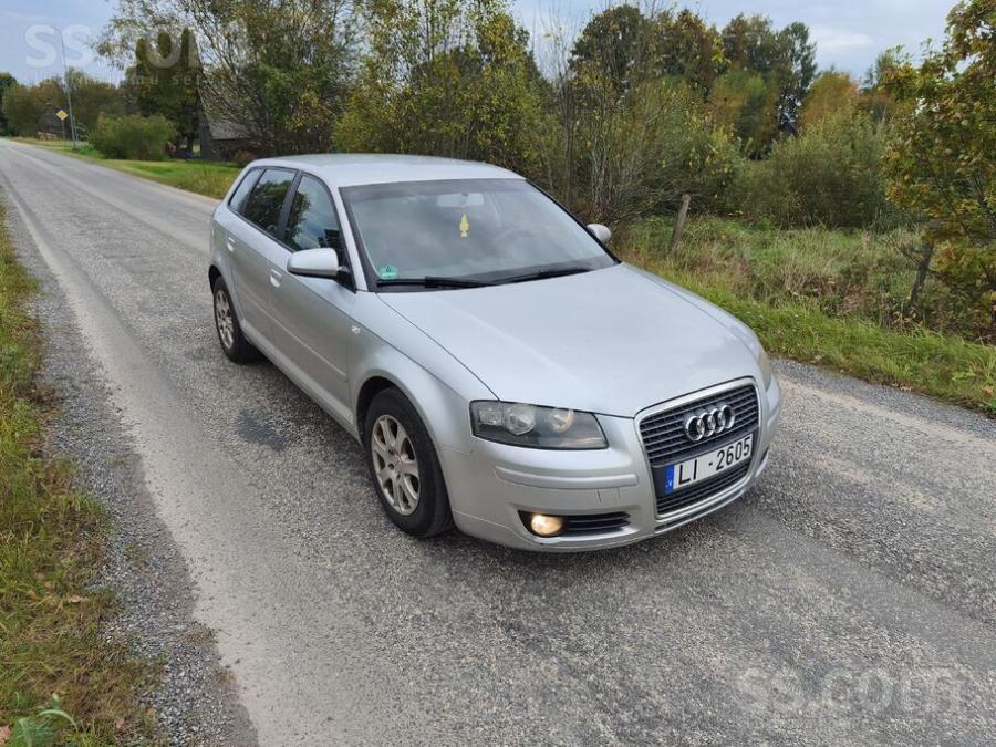 Серый Ауди А3 2005 в Валмиера, объемом двигателя 1.90 л и пробегом 282 тыс. км за 1900 €, фото 3 на AUTOMOTO.COM.LV