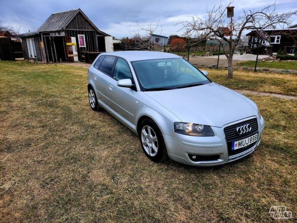 Grey Audi A3 2008 in Mazeikiai, with an engine capacity of 1.90 L and mileage of 294 thousand km for 2650 €, photo 2 on AUTOMOTO.COM.LV