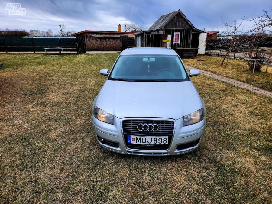 Pelēks Audi A3 2008 Mažeikiai, ar dzinēja tilpumu 1.90 L un nobraukumu 294 tūkst. km par 2650 €, foto 4 vietnē AUTOMOTO.COM.LV