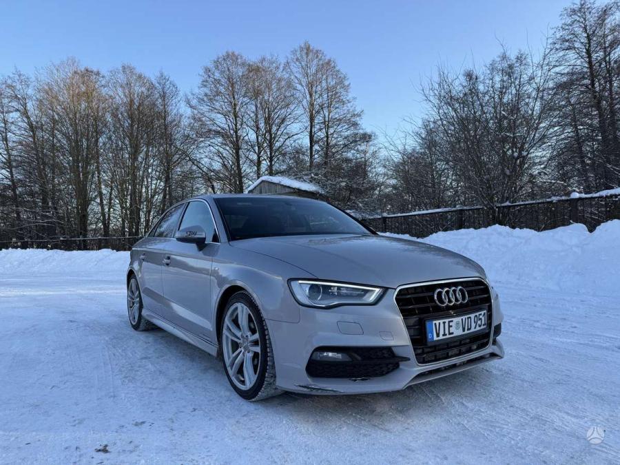 Grey Audi A3 2014 in Vilnius, with an engine capacity of 1.60 L and mileage of 291 thousand km for 10600 €, photo 2 on AUTOMOTO.COM.LV