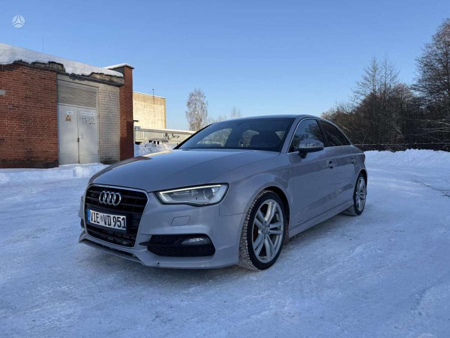 Grey Audi A3 2014 in Vilnius, with an engine capacity of 1.60 L and mileage of 291 thousand km for 10600 €, photo 4 on AUTOMOTO.COM.LV