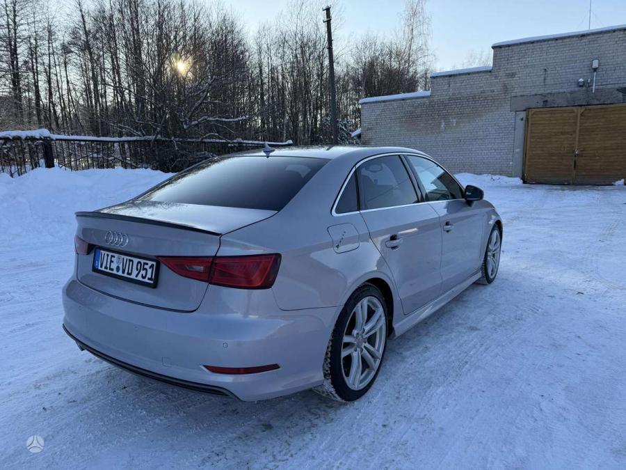 Grey Audi A3 2014 in Vilnius, with an engine capacity of 1.60 L and mileage of 291 thousand km for 10600 €, photo 7 on AUTOMOTO.COM.LV