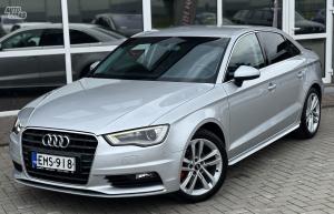 Pelēks Audi A3 2014 Radviliškis, ar dzinēja tilpumu 1.40 L un nobraukumu 190 tūkst. km par 9950 €, foto  vietnē AUTOMOTO.COM.LV