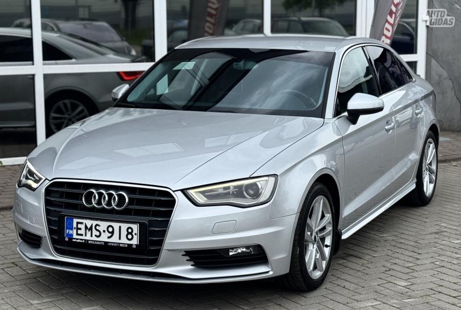 Grey Audi A3 2014 in Radviliskis, with an engine capacity of 1.40 L and mileage of 190 thousand km for 9950 €, photo 6 on AUTOMOTO.COM.LV