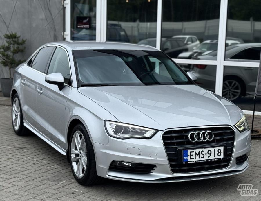 Grey Audi A3 2014 in Radviliskis, with an engine capacity of 1.40 L and mileage of 190 thousand km for 9950 €, photo 7 on AUTOMOTO.COM.LV