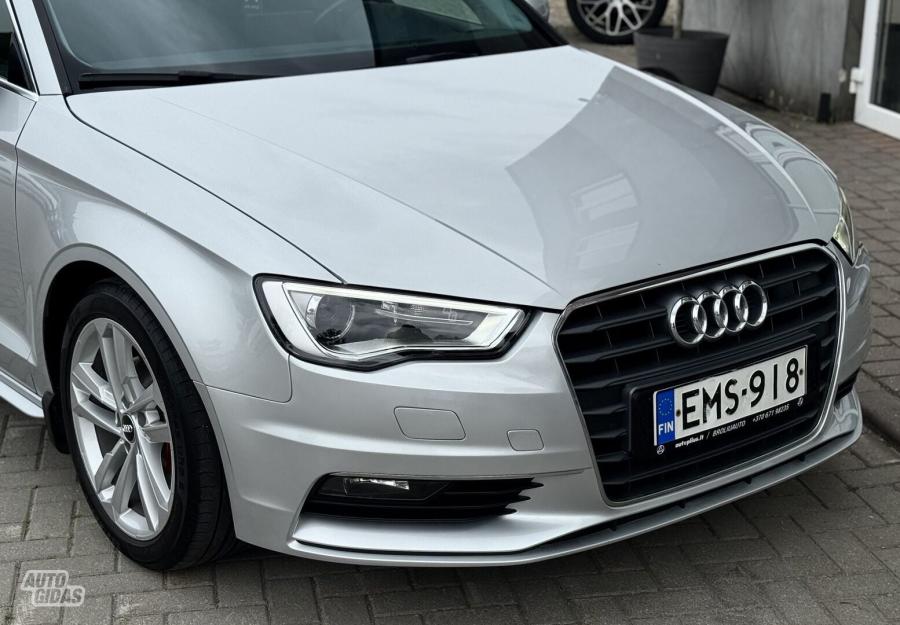 Grey Audi A3 2014 in Radviliskis, with an engine capacity of 1.40 L and mileage of 190 thousand km for 9950 €, photo 8 on AUTOMOTO.COM.LV