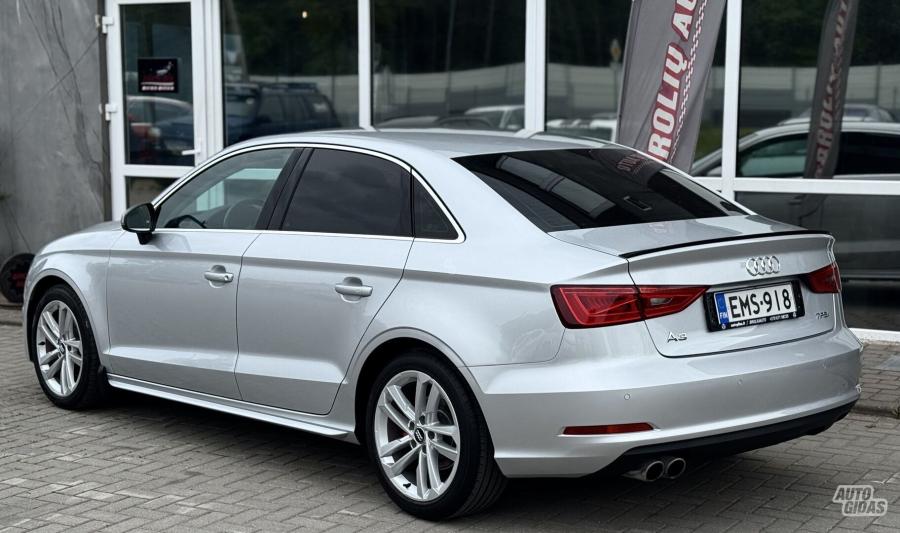 Grey Audi A3 2014 in Radviliskis, with an engine capacity of 1.40 L and mileage of 190 thousand km for 9950 €, photo 12 on AUTOMOTO.COM.LV