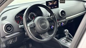 Grey Audi A3 2014 in Radviliskis, with an engine capacity of 1.40 L and mileage of 190 thousand km for 9950 €, photo 17 on AUTOMOTO.COM.LV