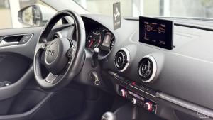 Grey Audi A3 2014 in Radviliskis, with an engine capacity of 1.40 L and mileage of 190 thousand km for 9950 €, photo 18 on AUTOMOTO.COM.LV